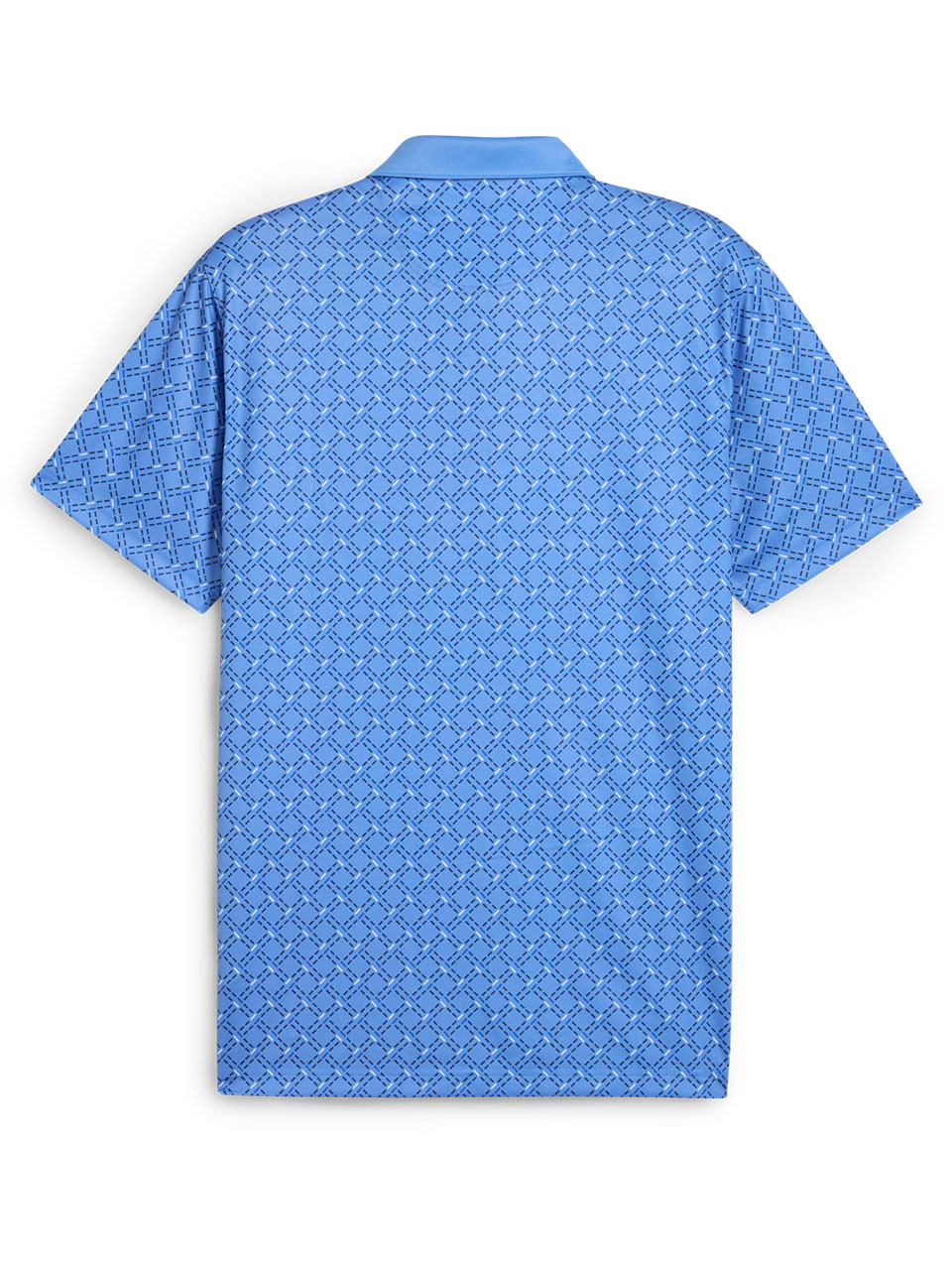 Puma Eaton Polo - Blue Skies/Deep Navy | GolfBox