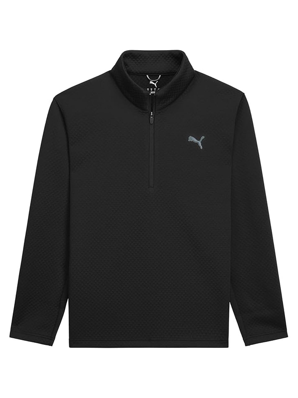 Puma Pebble 1/4-Zip - Puma Black | GolfBox