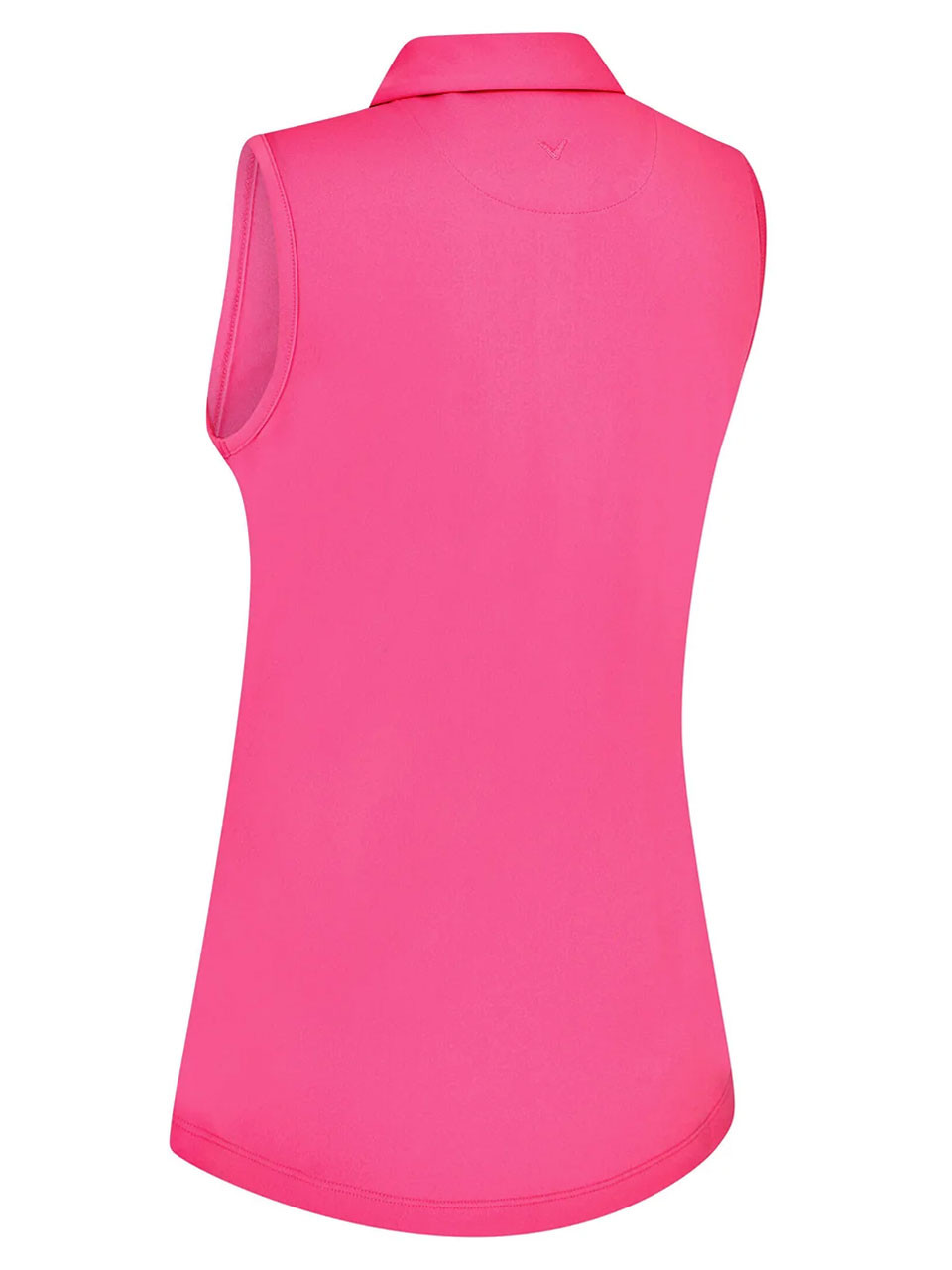 Callaway Women's Tournament Sleeveless Polo - Cheeky Pink