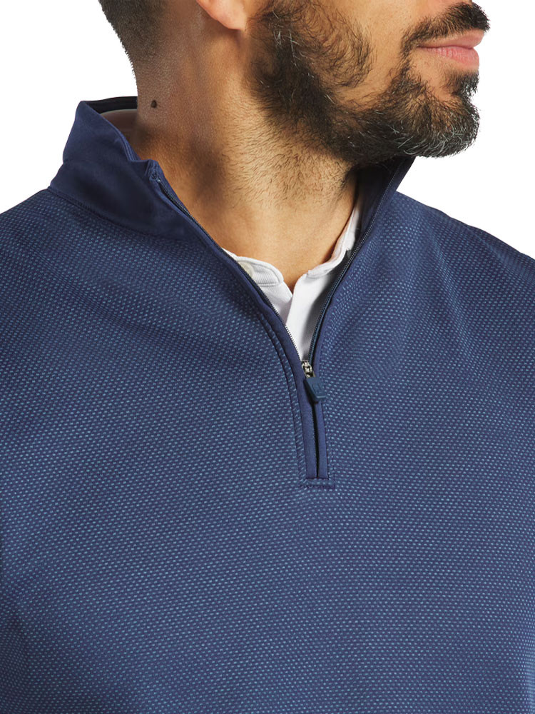 FootJoy Tonal Block Vest - Navy | GolfBox