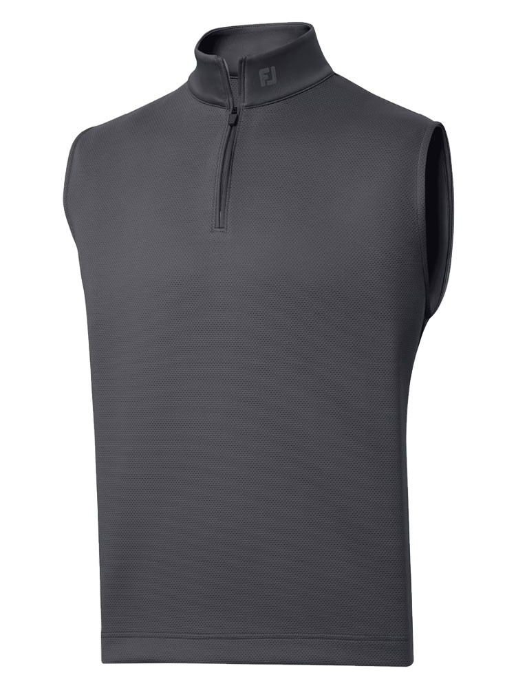 FootJoy Tonal Block Vest - Charcoal | GolfBox