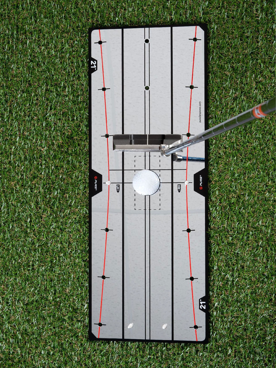 Pure2Improve Putting Mirror | GolfBox