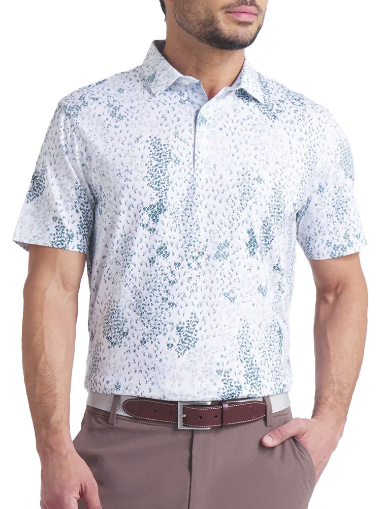 Puma CLOUDSPUN Garden Golf Polo - White Glow | GolfBox