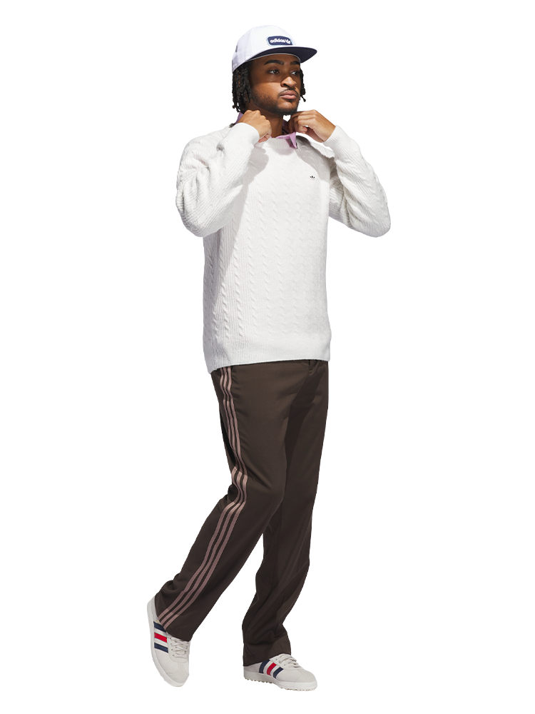 adidas Originals Cableknit Sweater - Chalk White