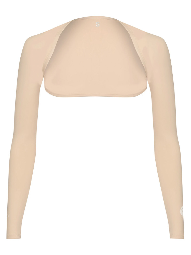 SParms Sun Protection Shoulder Wrap (Shawl) - Beige