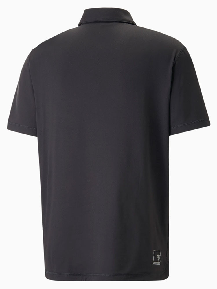 Puma x Palm Tree Crew Golf Polo - Puma Black | GolfBox