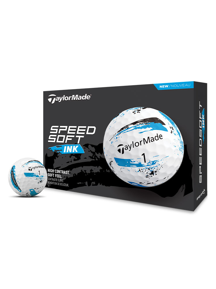 TaylorMade SpeedSoft Ink Golf Balls | GolfBox
