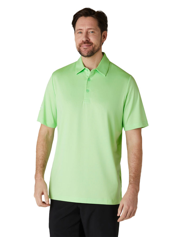Callaway SwingTech Solid Polo - Green Ash | GolfBox