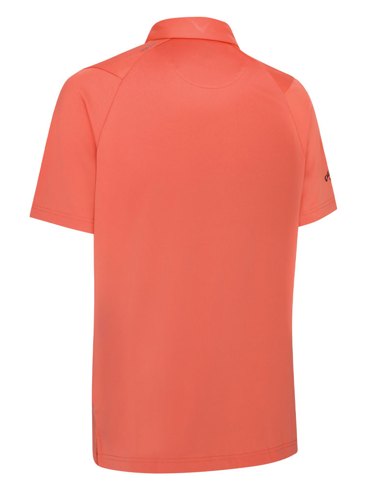 Callaway SwingTech Solid Polo - Spiced Coral | GolfBox