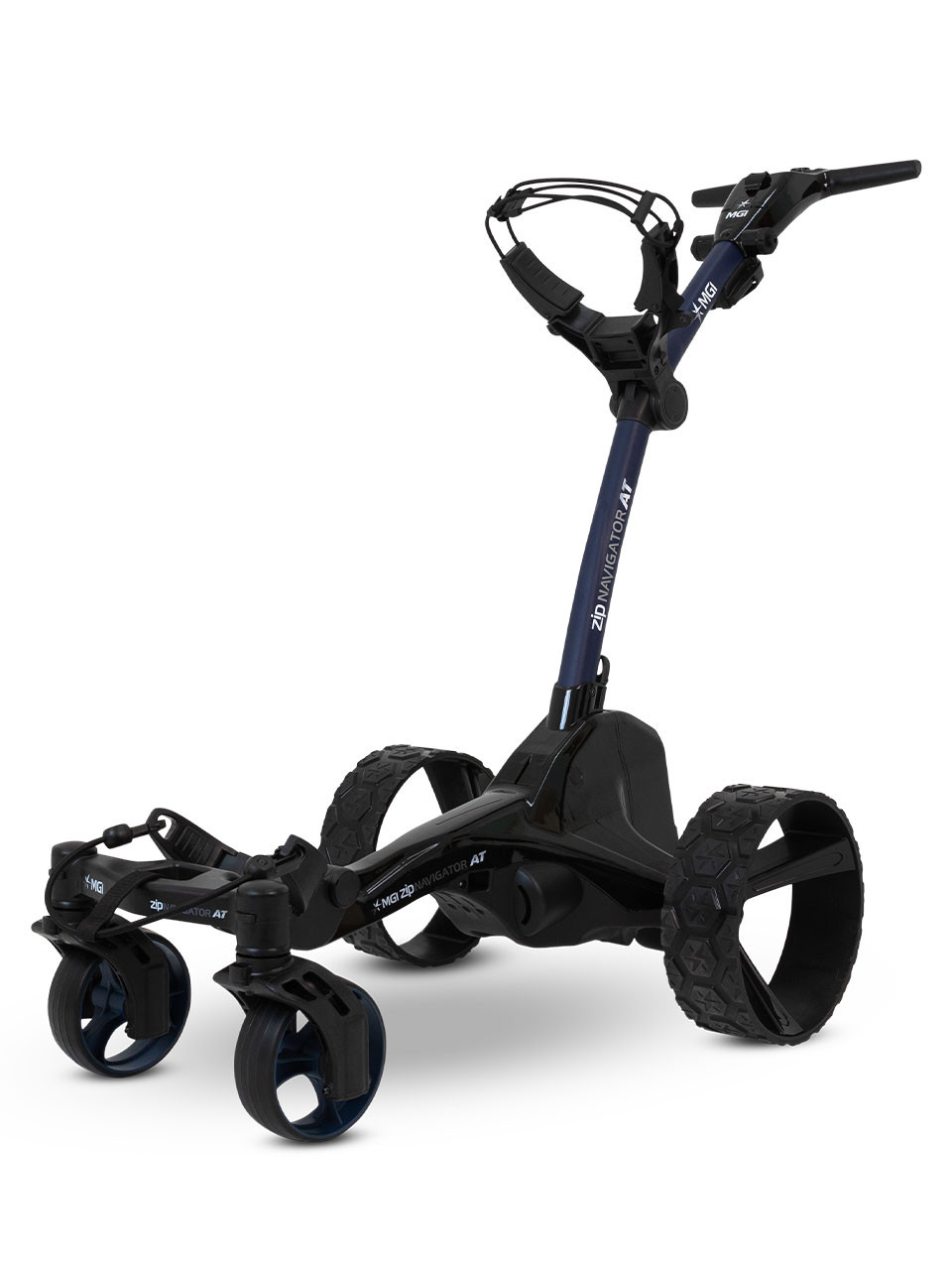 MGI Zip Navigator All Terrain 2025 Motorised Golf Buggy - Matte Navy