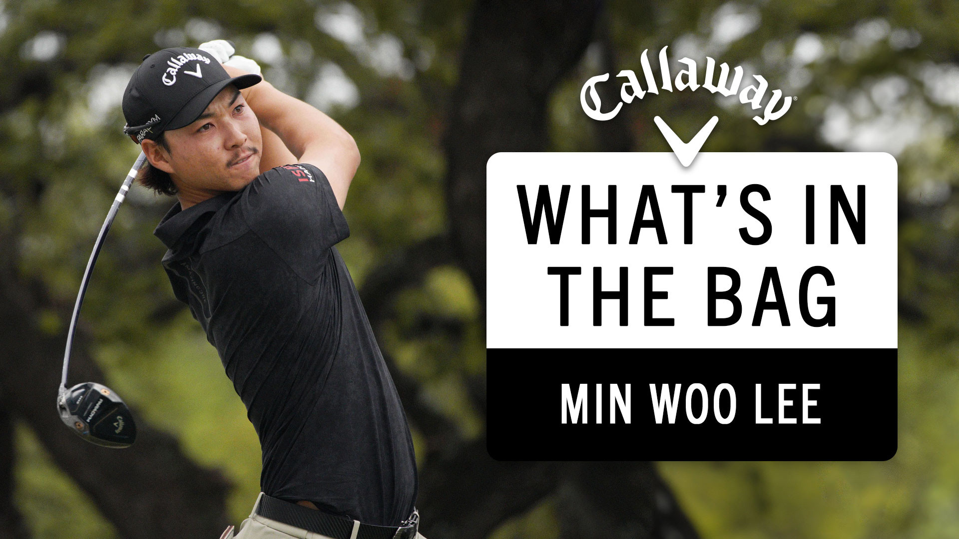 Min Woo Lee What's in the Bag? (2025) - GolfBox