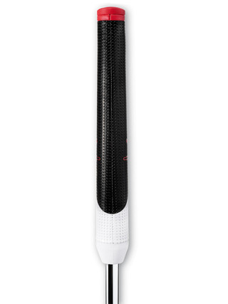 Golf Pride Reverse Taper Round Putter Grip - Black/White | GolfBox