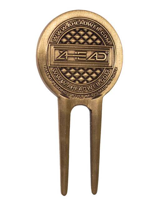AHEAD Brass Divot Tool | GolfBox