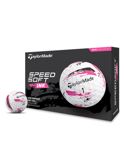 TaylorMade SpeedSoft Ink Golf Balls | GolfBox
