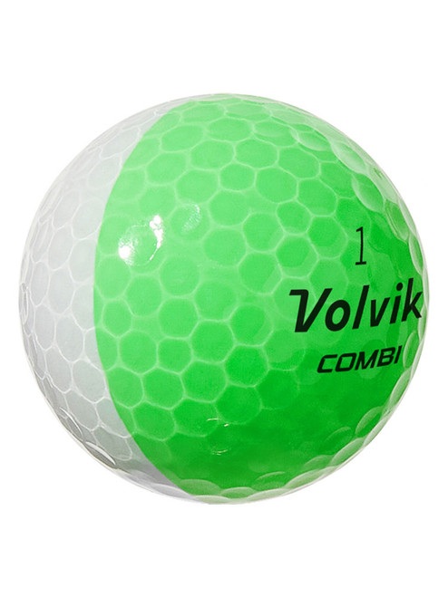 Volvik Crystal Combi Golf Balls - 1 Dozen Multi