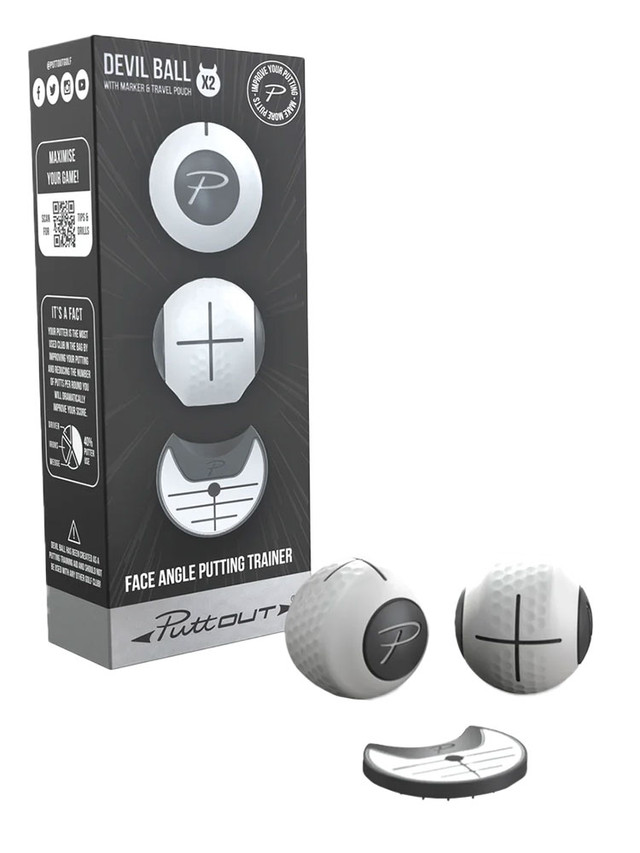Puttout Devil Ball Putting Trainer | GolfBox