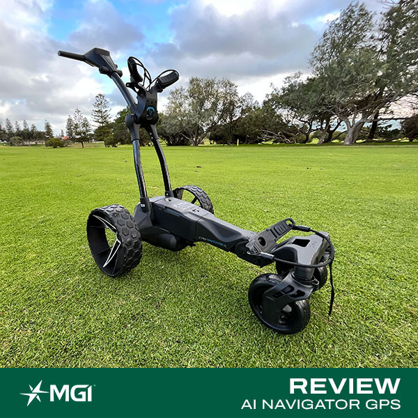 MGI Navigator Ai GPS+ Electric Buggy — Review - GolfBox