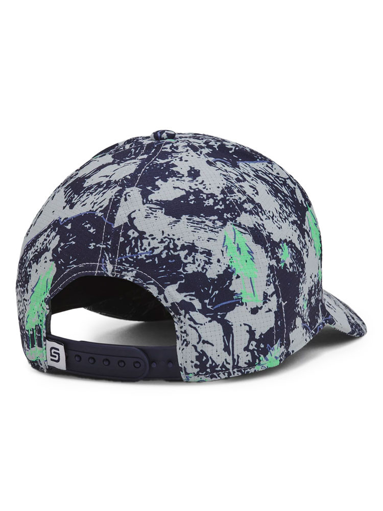 Under Armour Jordan Spieth Tour Adjustable Cap - Halo Grey/Midnight Navy
