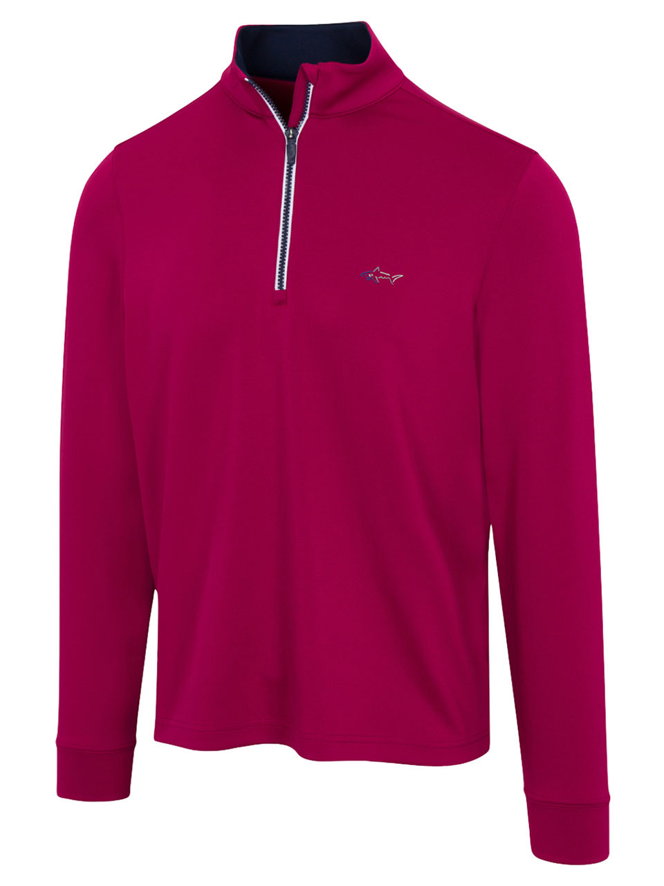 Greg Norman 1/4 Zip Pullover - Garnet | GolfBox