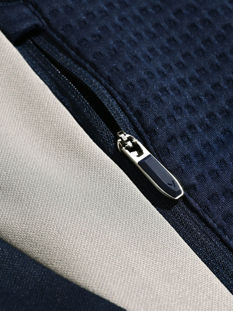 Callaway Textured 1/4-Zip Pullover - Peacoat | GolfBox