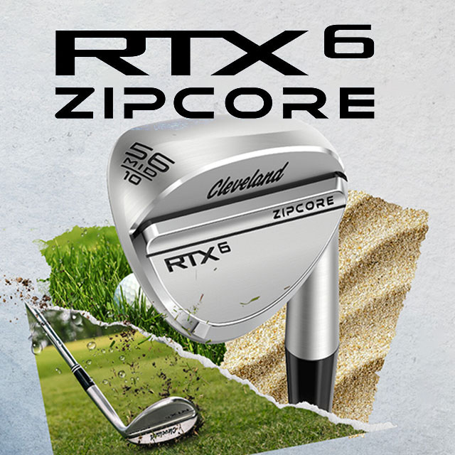 Cleveland RTX 6 ZIPCORE Wedges GolfBox Cleveland RTX 6 ZIPCORE Wedges GolfBox