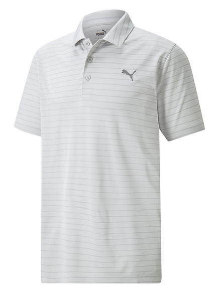 Puma Rotation Stripe Polo - High Rise | GolfBox