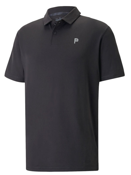 Puma x Palm Tree Crew Golf Polo - Puma Black | GolfBox