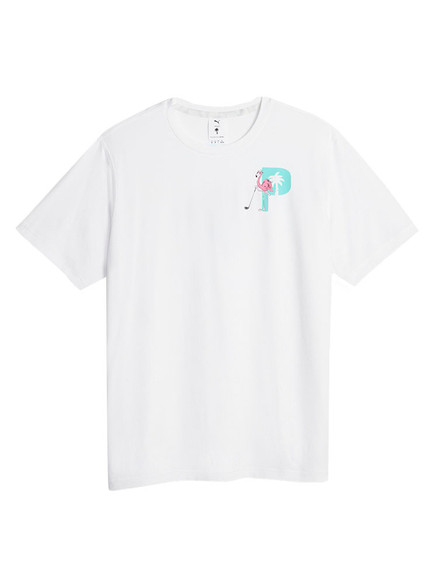 Puma x Palm Tree Crew Graphic Tee - White Glow