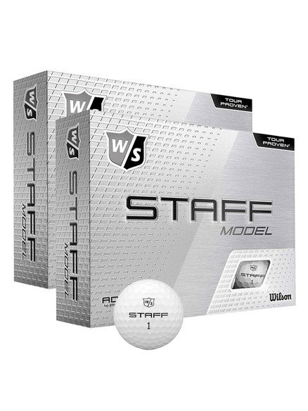Wilson Staff Model Golf Balls - 2 Dozen | GolfBox