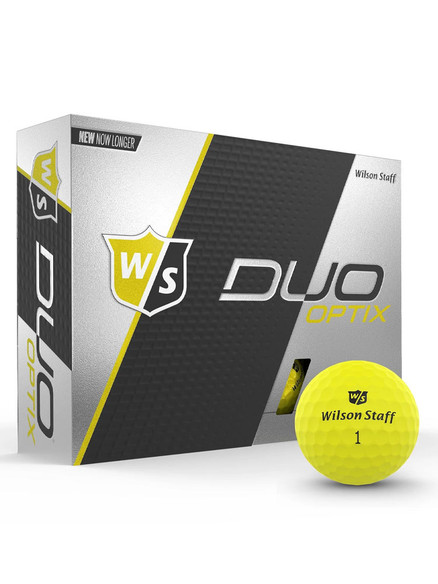 Wilson Staff Duo Optix Golf Balls - 1 Dozen | GolfBox