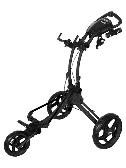Clicgear Rovic RV1D Disc Golf Buggy - Charcoal/Black