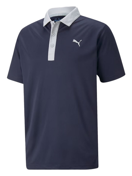 Puma Gamer Golf Polo - Navy Blazer | GolfBox