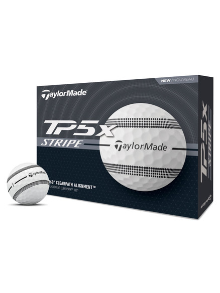 TaylorMade TP5x Stripe Golf Balls | GolfBox