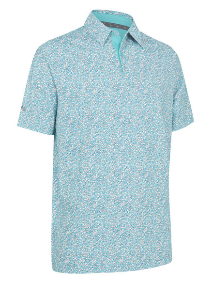 Callaway Confetti Hex Polo - Ceramic | GolfBox