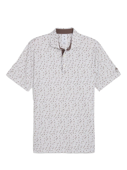 Puma x Arnold Palmer Tea Time Polo - Warm White/Flat Bronze