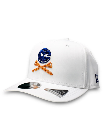 New Era LIV Golf Crushers GC 9Seventy Stretch Snapback Cap - White