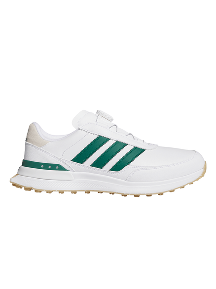 adidas S2G 26 BOA Spikeless Golf Shoes - Ftwr White/Collegiate Green/Gum 3