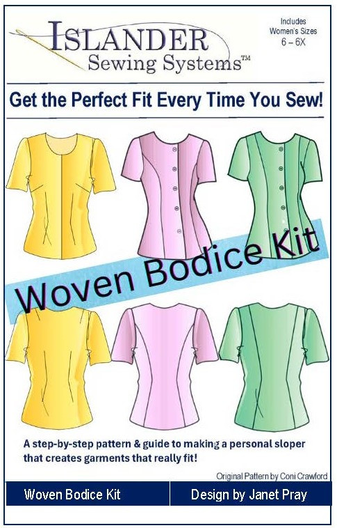 Basic Woven Bodice Fit Kit: Custom Bodice DVD, 3 yards premium muslin ...