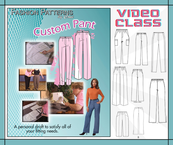 Custom Pants - Video Class, Digital*****DOWNLOAD******Click image for ...