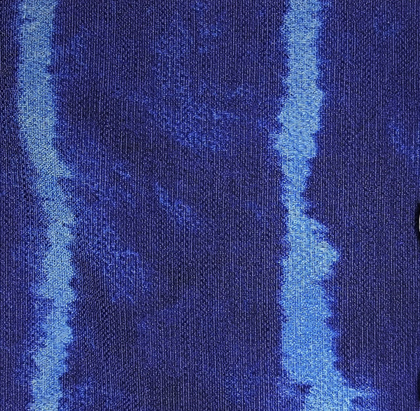 Indigo Stripes, 82% Rayon, 18% Nylon, with slight crinkle texture, 55 ...