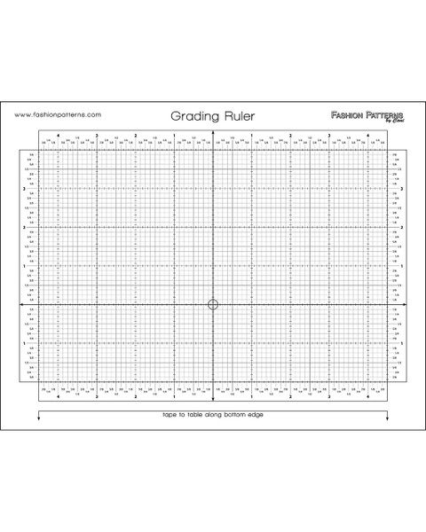 Grading Ruler - Islander Sewing Systems