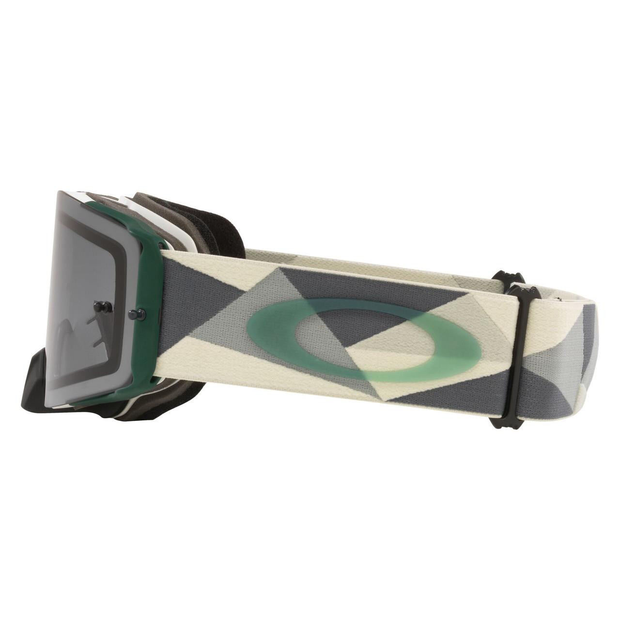 Oakley Front Line MX Goggle (Tri-Grey) Light Grey Lens