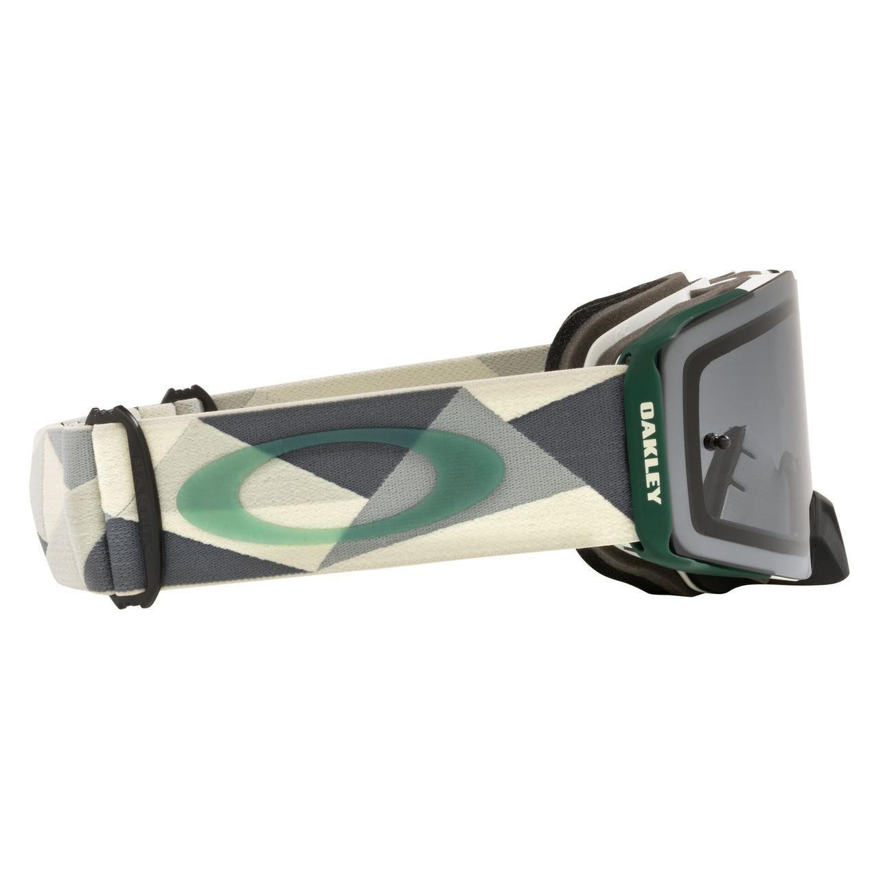 Oakley Front Line MX Goggle (Tri-Grey) Light Grey Lens