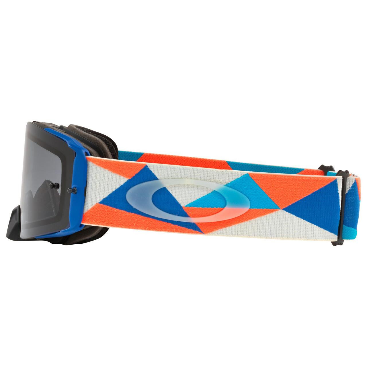 Oakley Front Line MX Goggle (Tri-Orange) Light Grey Lens