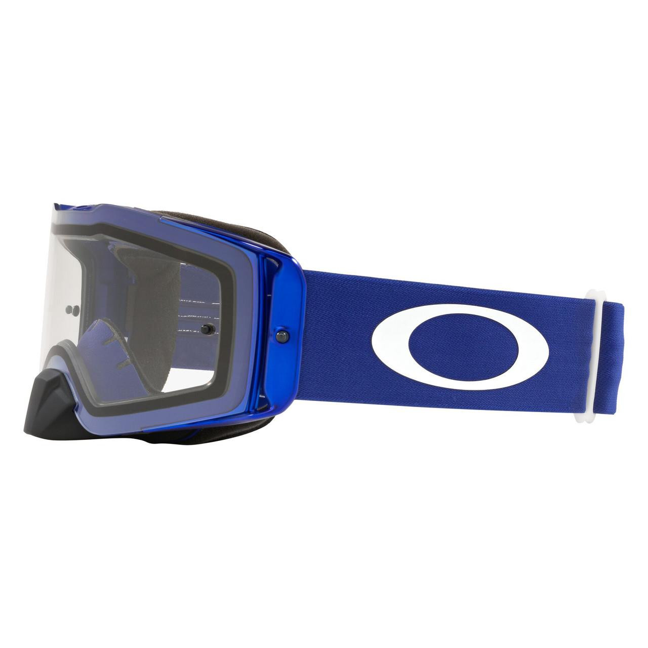 Oakley Front Line MX Goggle (Moto Blue) Clear Lens