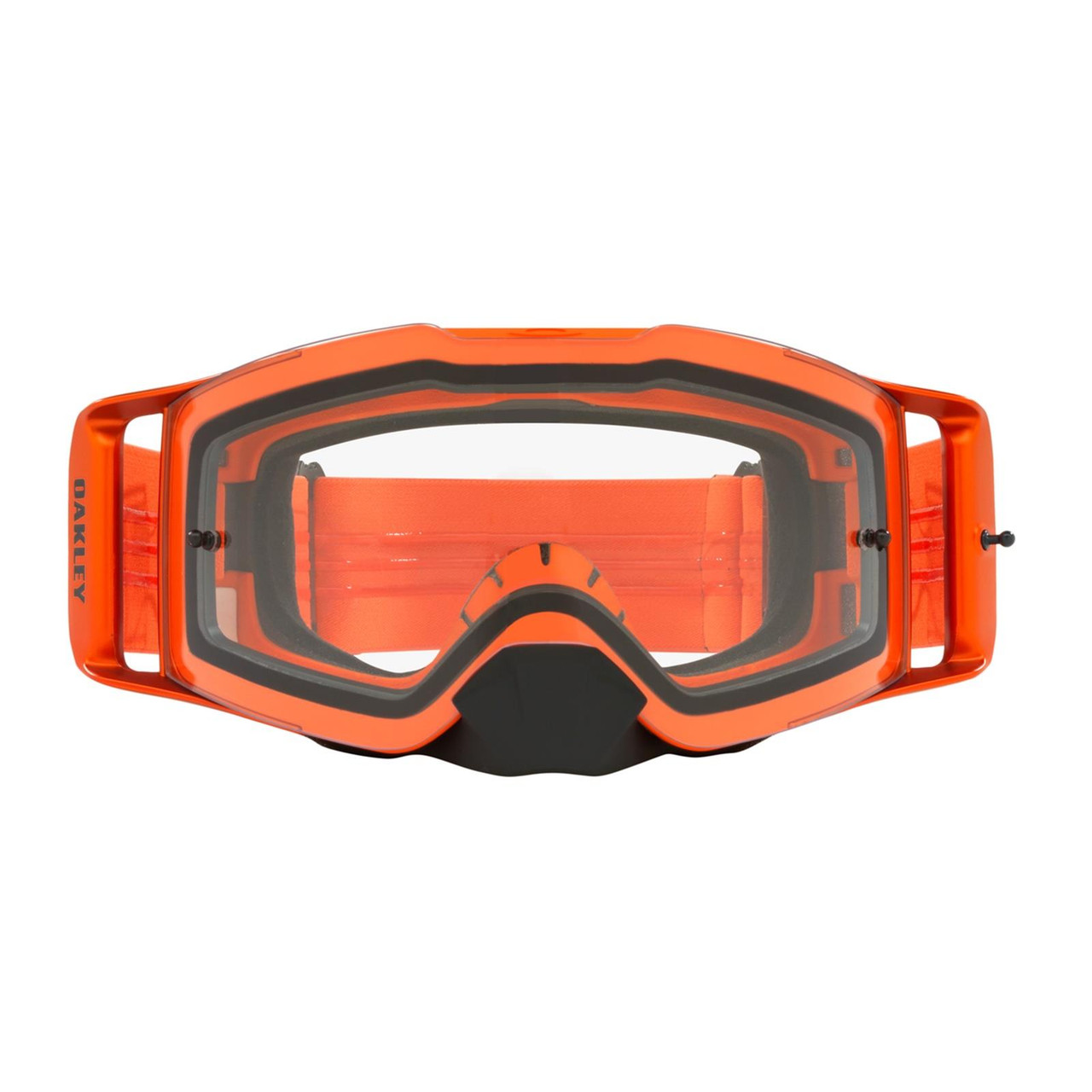 Oakley Front Line MX Goggle (Moto Orange) Clear Lens