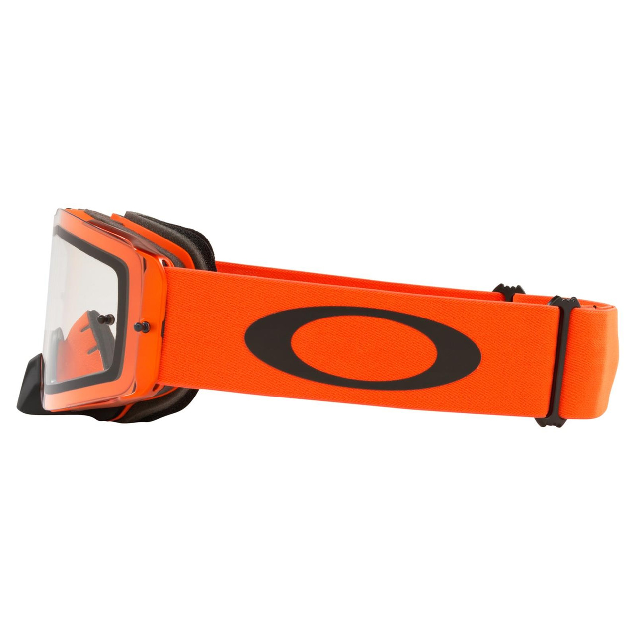 Oakley Front Line MX Goggle (Moto Orange) Clear Lens