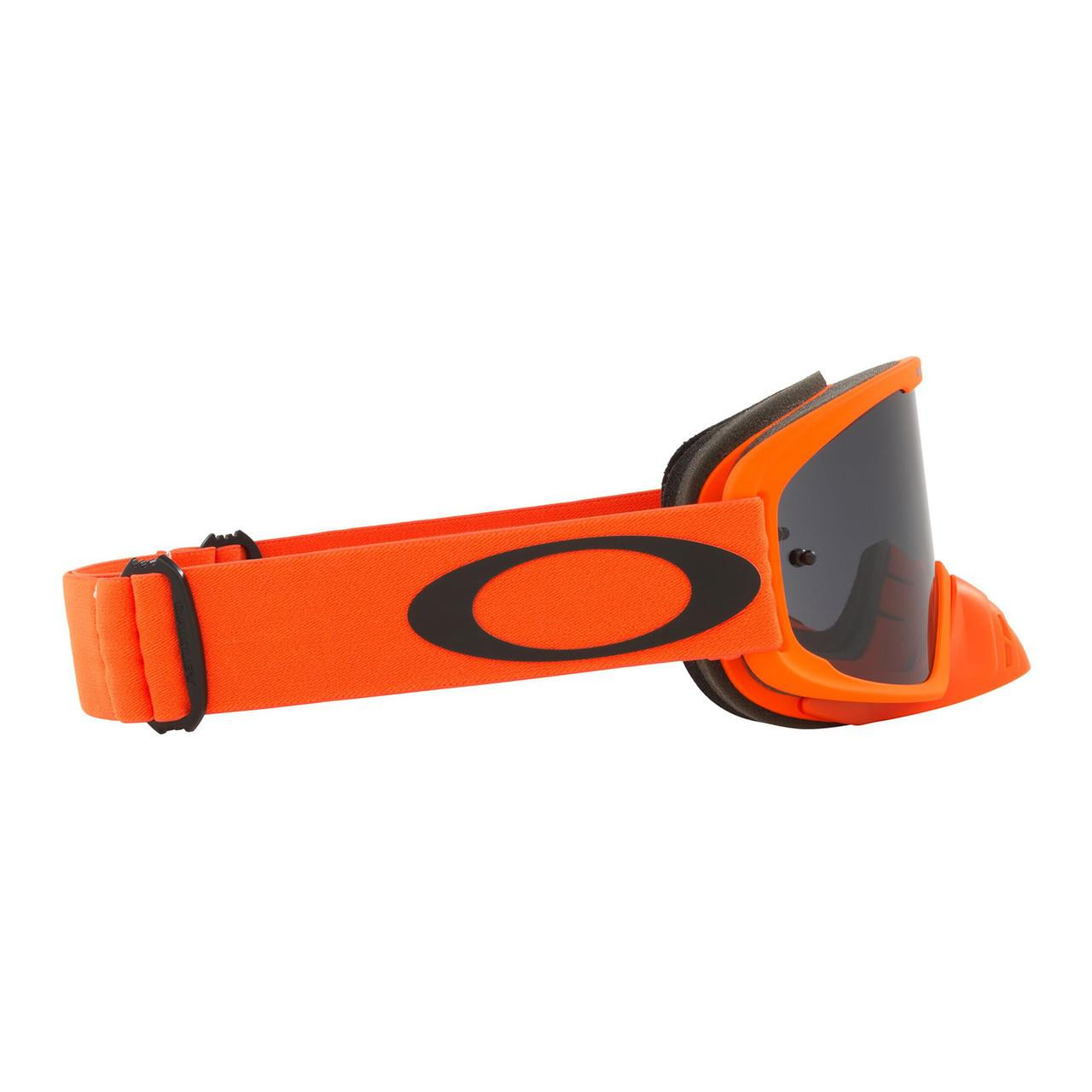 Oakley O Frame 2.0 Pro MX Goggle (Moto Orange) Dark Grey Lens