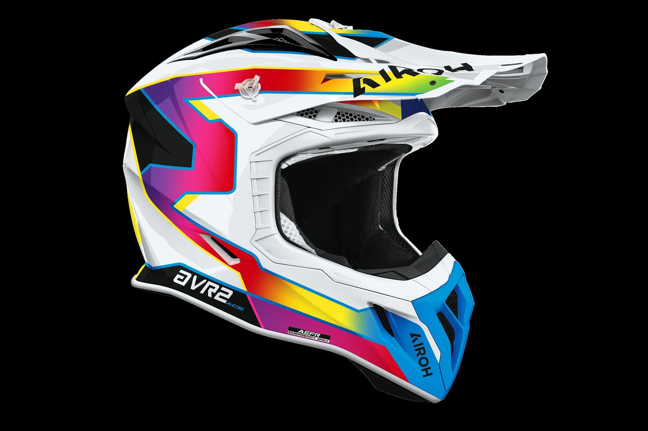 Airoh Aviator Ace 2 Sunrise Gloss MX Helmet