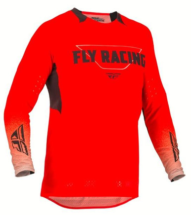 Fly 2023 Evolution DST Adult MX Jersey Red/Grey